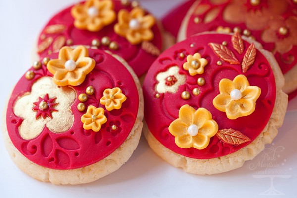 Chinese New Year/Lunar New Year Decorated Almond Cookies